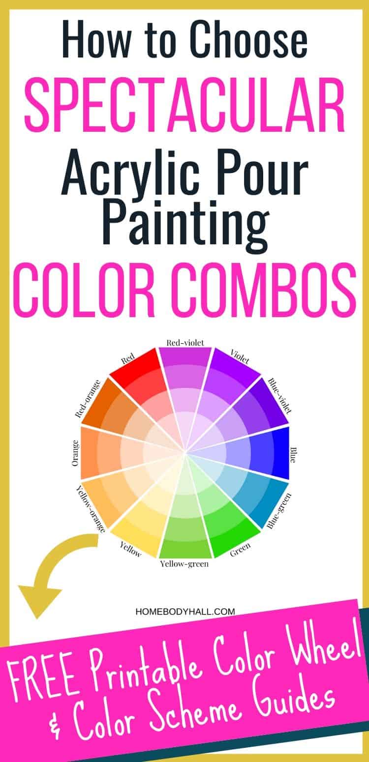 Choosing Paint Colors for Acrylic Pouring! - Homebody Hall