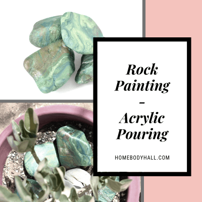 How to Paint Rocks in Acrylics - Spruce Up your Garden - Homebody Hall